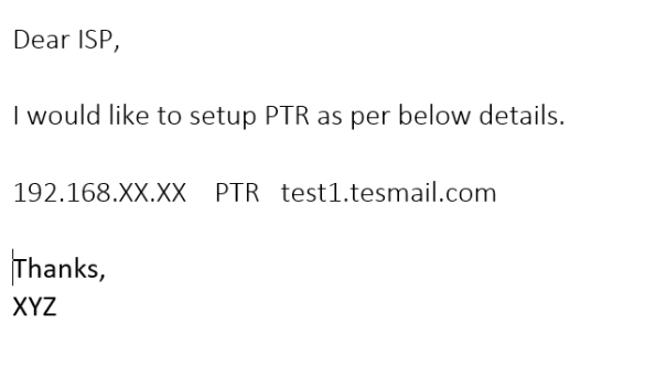 How to update PTR (Pointer Record) - TechsBucket
