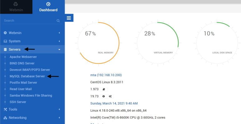 How To Backup MySQL Database Using Webmin TechsBucket