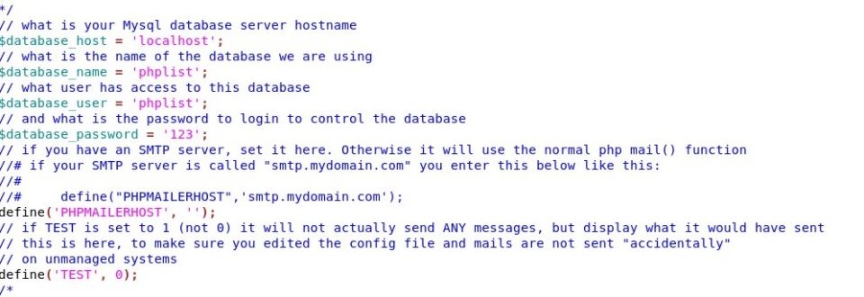 How To Install And Configure phpList in CentOS - TechsBucket