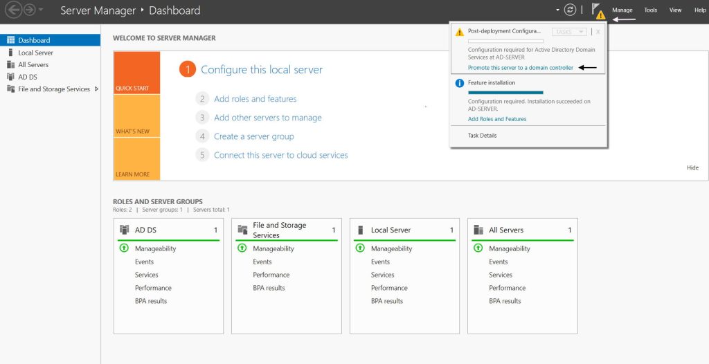 Install Active Directory Domain Services On Windows Server 2019 ...