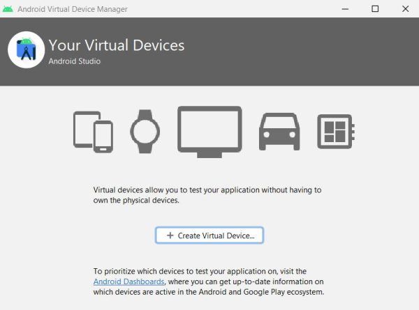 Install SDK Manager and Android Emulator On Android Studio - TechsBucket