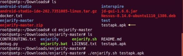 Convert APK into JAR using Enjarify and Decompile JAR with JD GUI ...